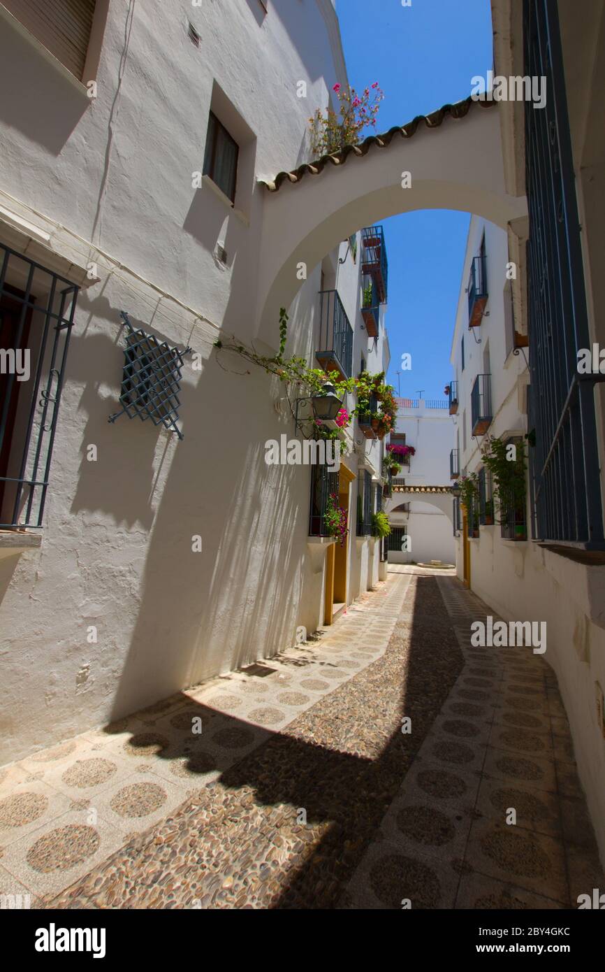 street in old town, Cordoba, Spain Stock Photo - Alamy