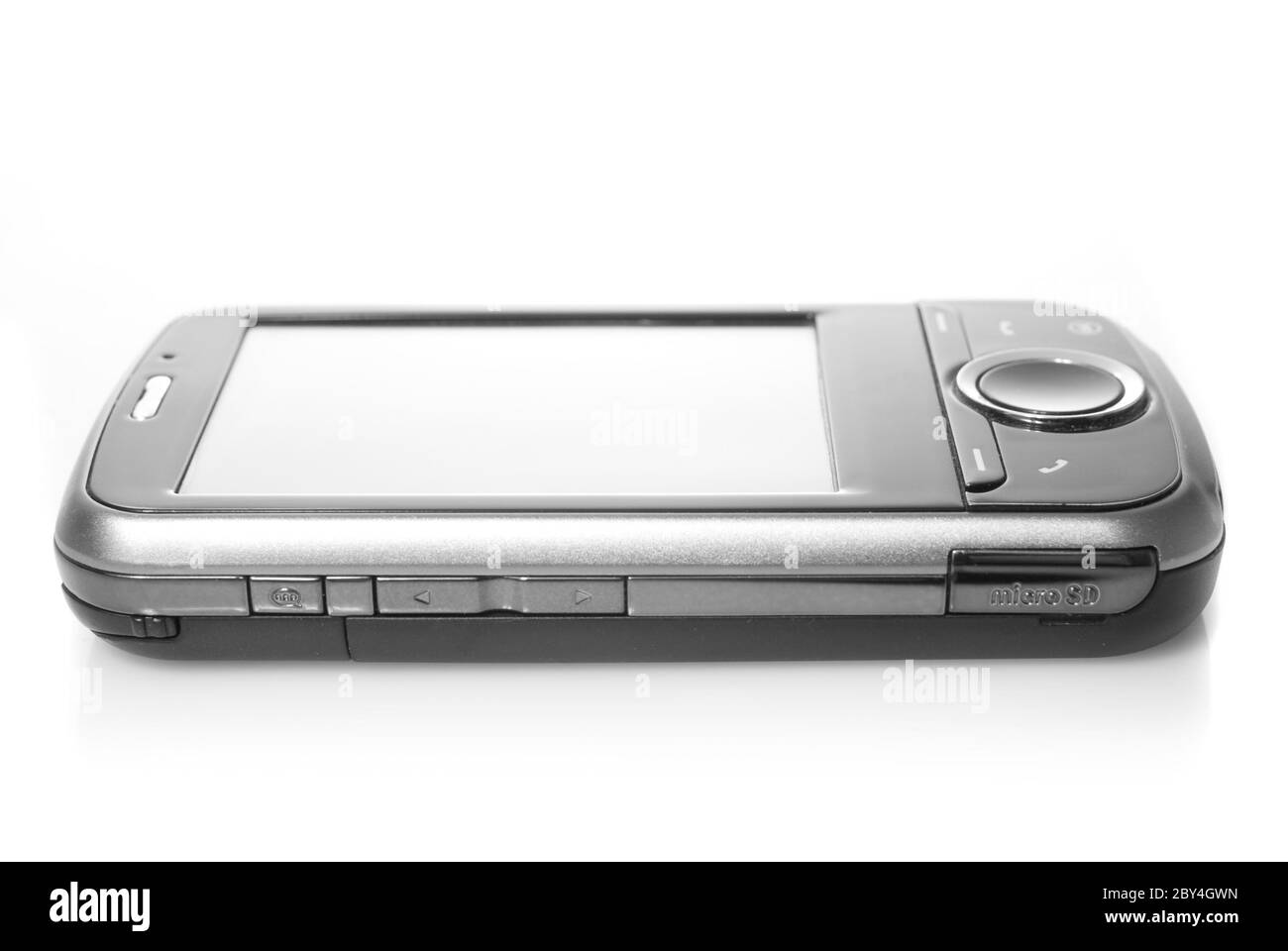 Touch screen modern technology Black and White Stock Photos & Images ...