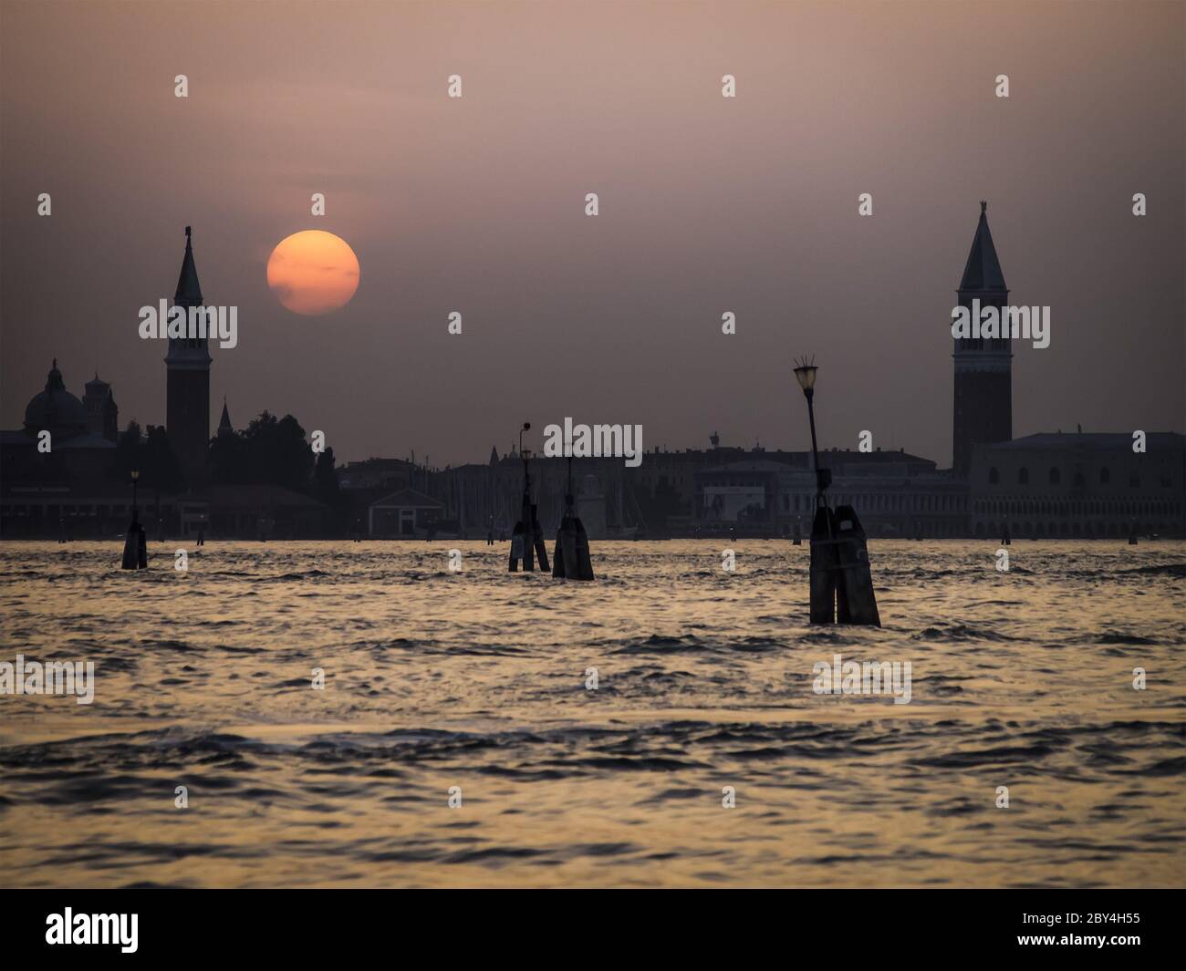Venice at sunset carnival hi-res stock photography and images - Alamy