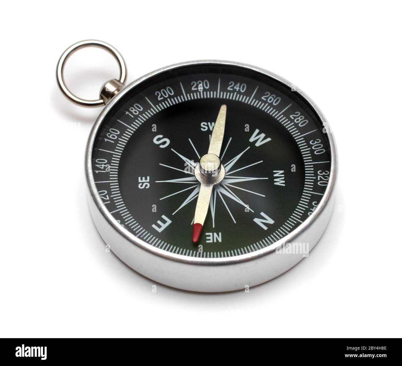 Magnet and compass Cut Out Stock Images & Pictures - Alamy