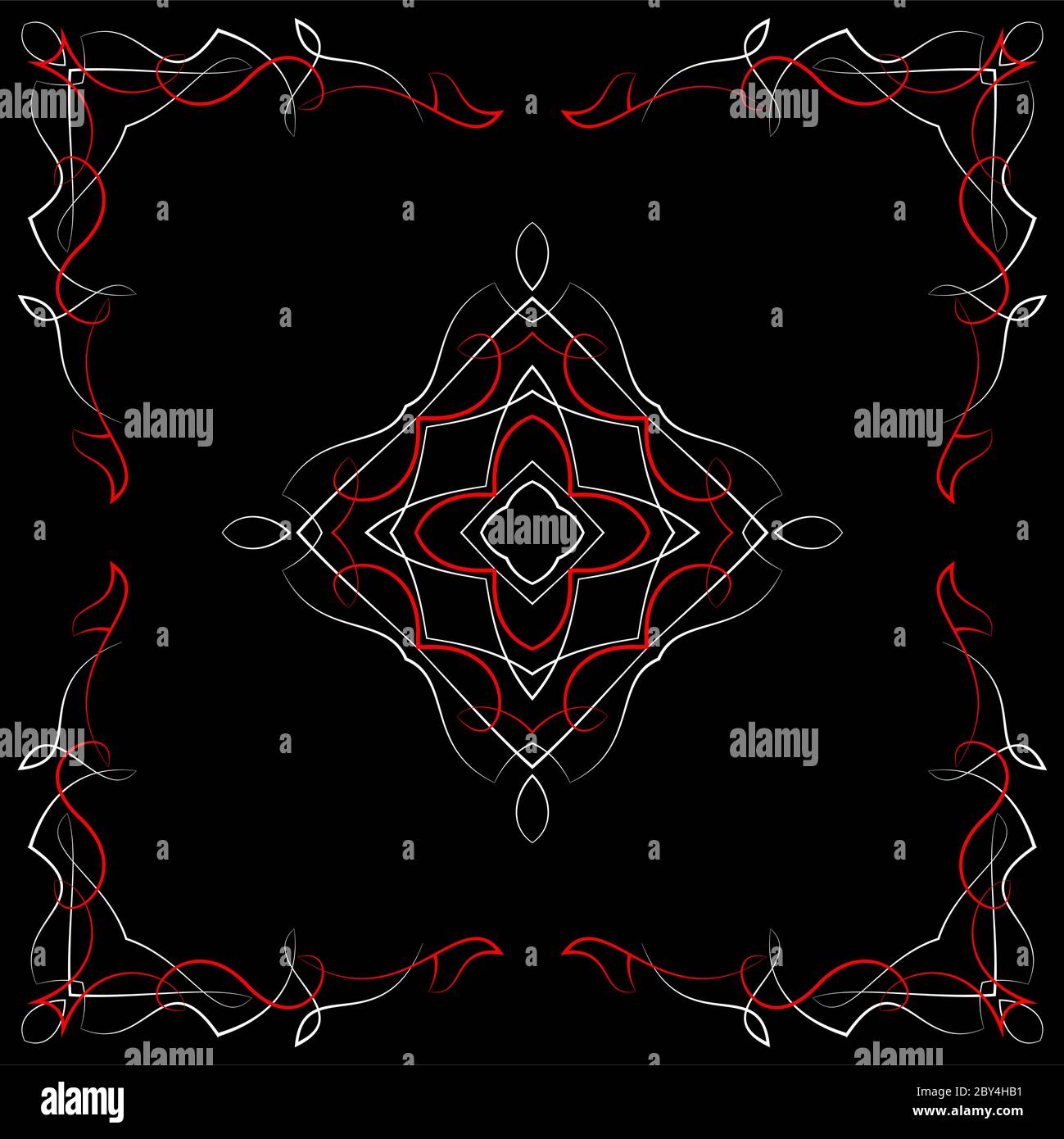 Pinstripe Corner Design Vector Illustration Stock Vector Image & Art ...