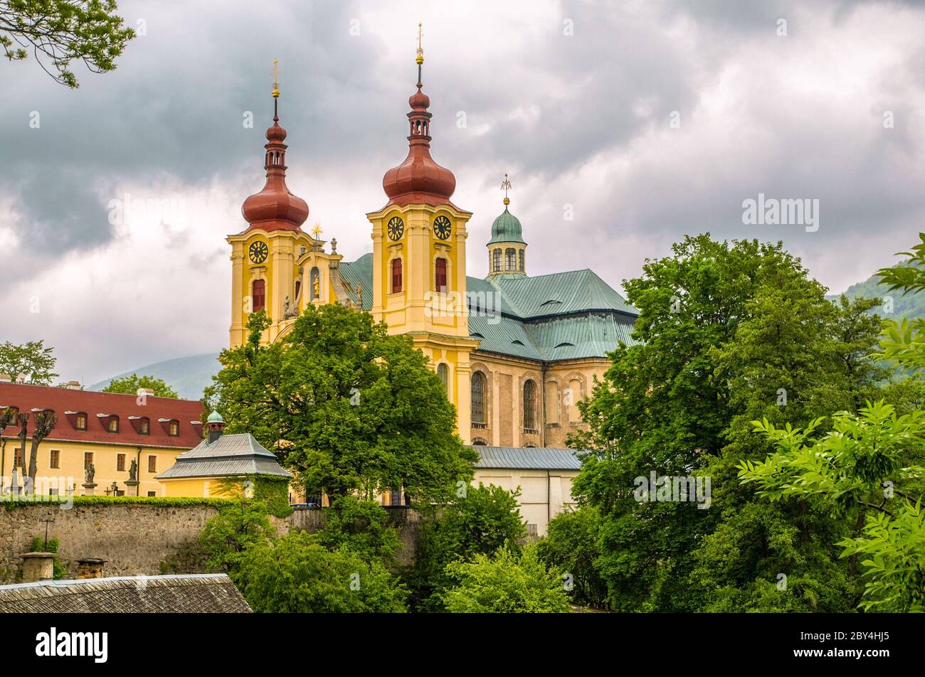 Baroque Basilica of the Visitation of the Blessed Virgin Mary in ...