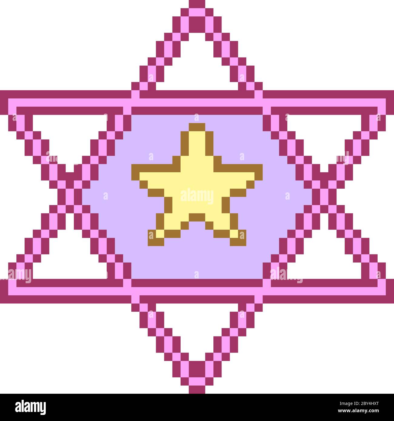 Pixel art bit circle hi-res stock photography and images - Alamy