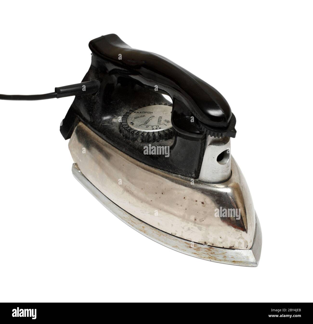 Old electric iron isolated hi-res stock photography and images - Alamy