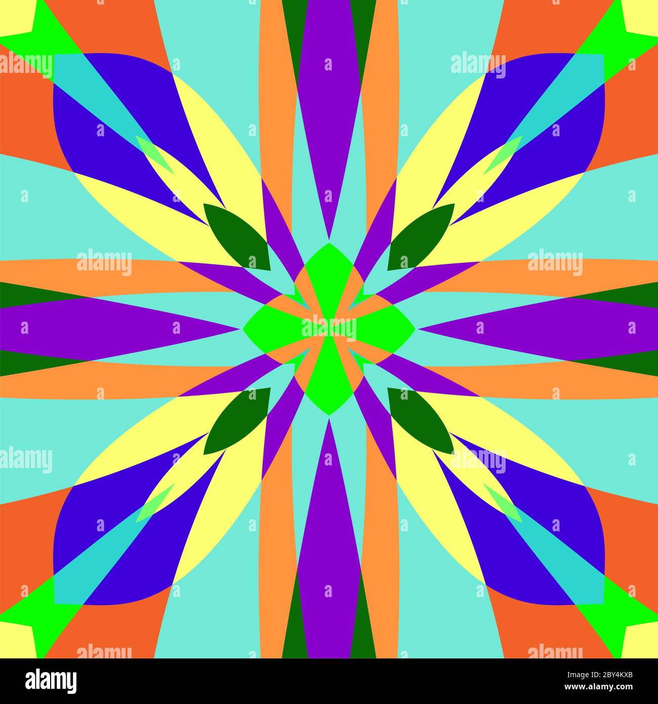 Modern Abstract Painting Wall Art Vector Illustration Stock Vector ...