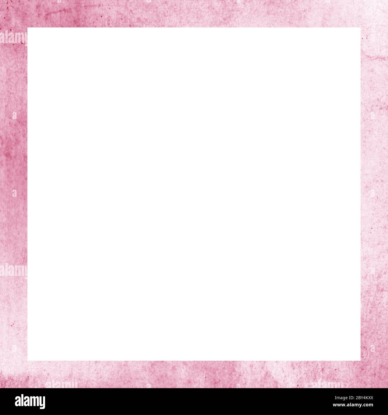 Beautiful Watercolor Texture Square Frame For Photo Or Text Art ...