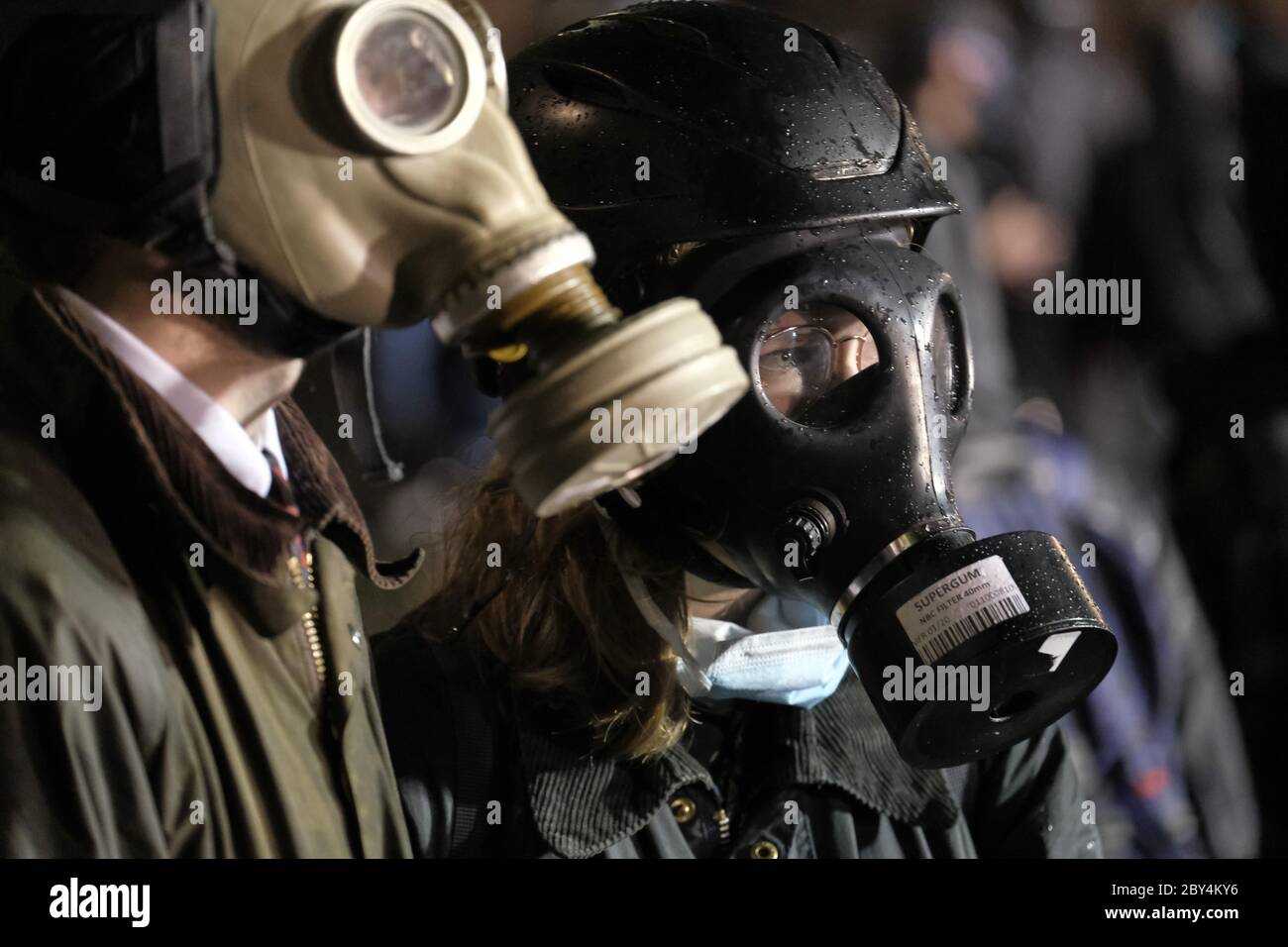 Wearing Gas Masks High Resolution Stock Photography and Images - Alamy