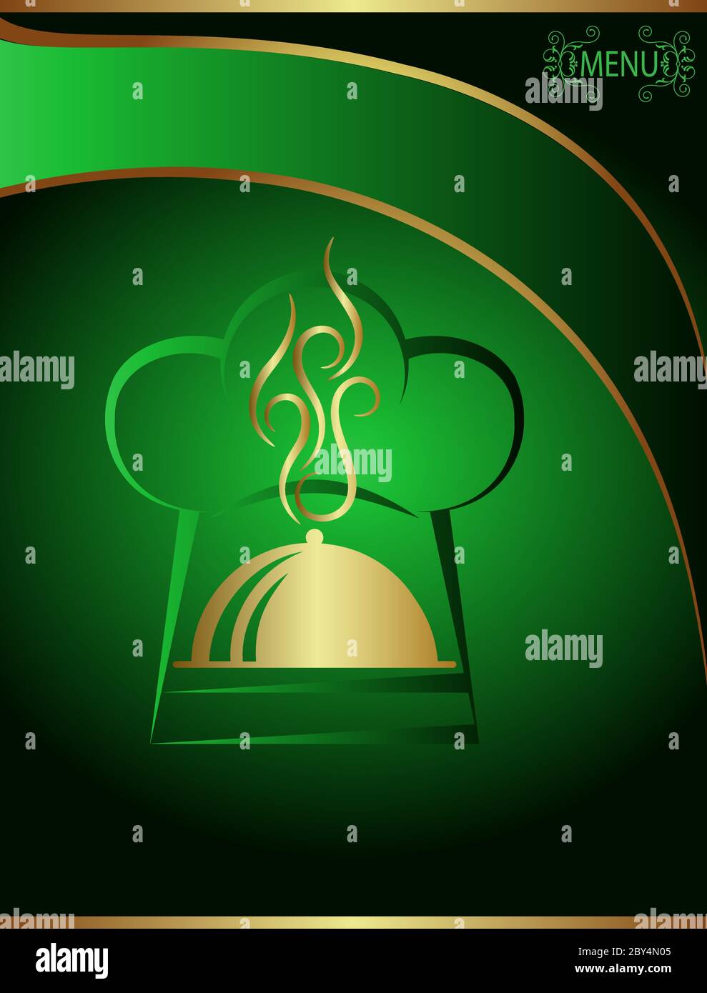 Menu Card Design Template Vector Illustration Stock Vector Image & Art ...