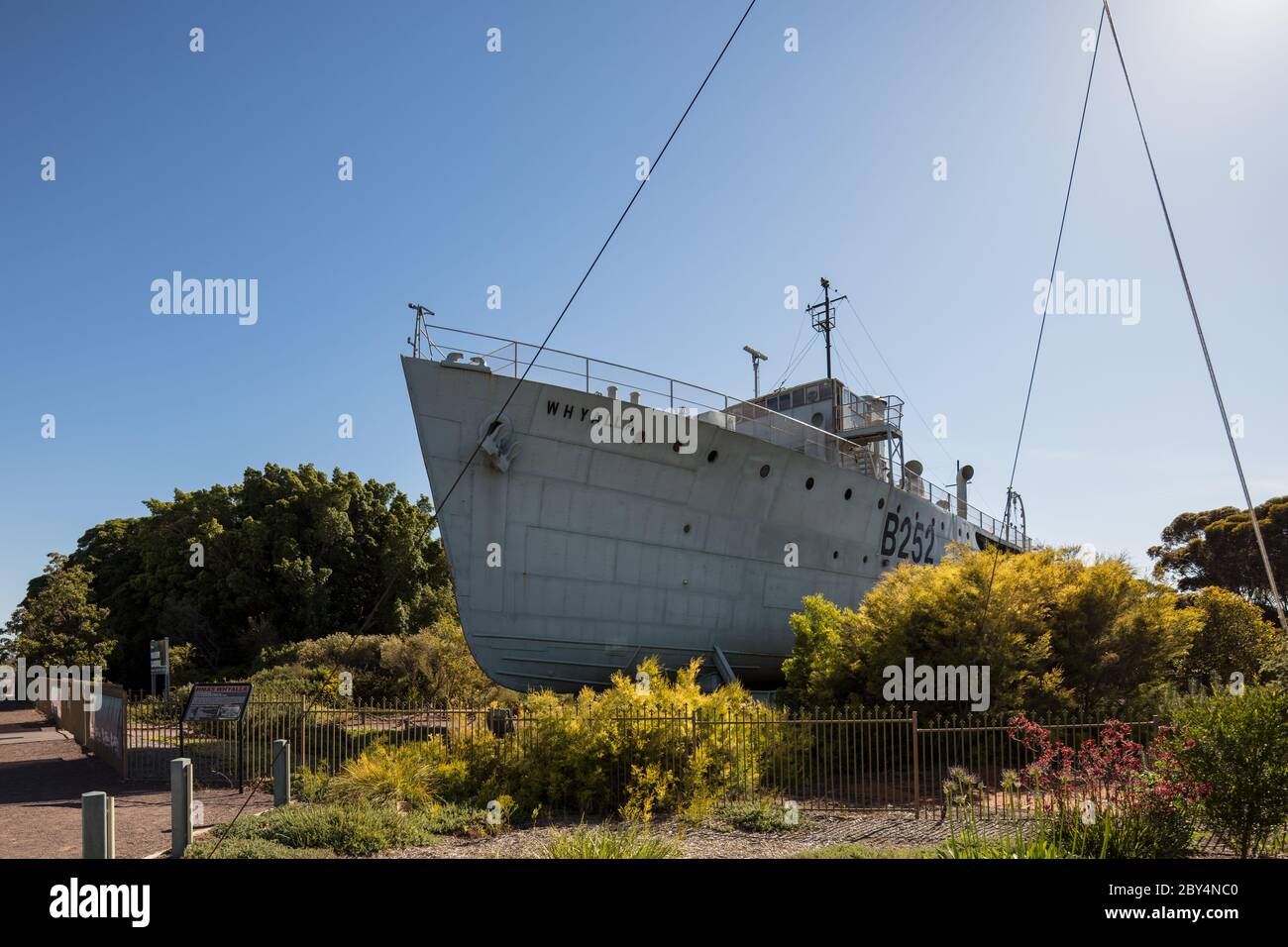 Whyalla Australia November 18th 2019 : HMAS Whyalla on display in ...