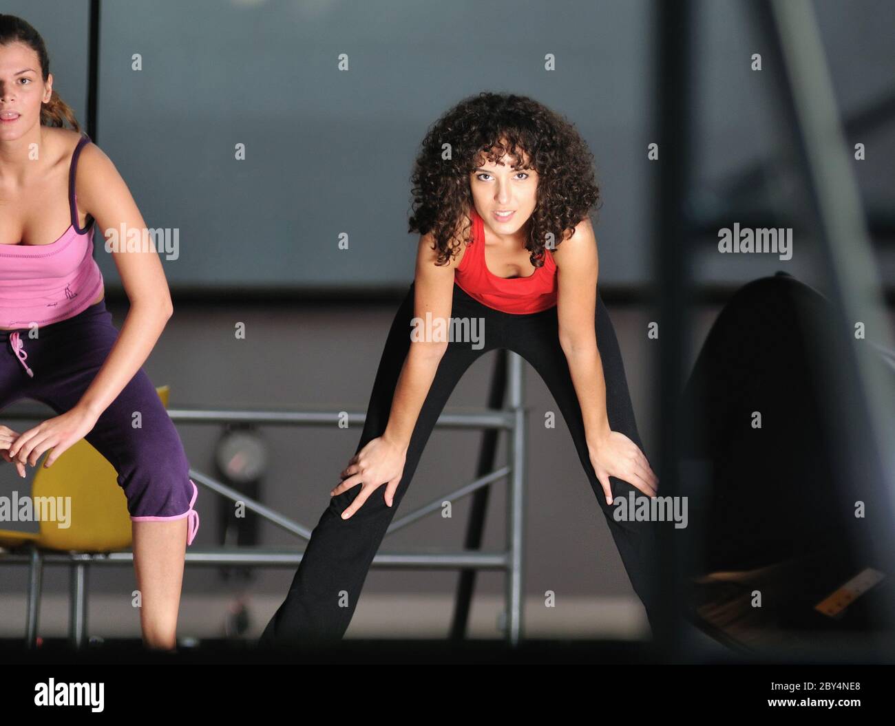 group of women working out in Stock Photo - Alamy