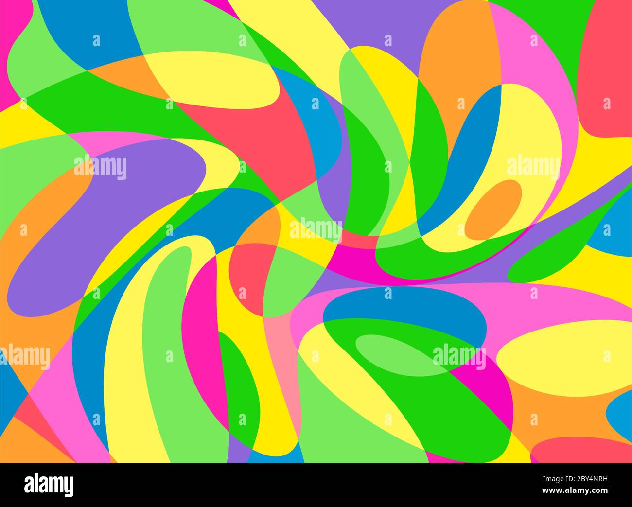 Modern Abstract Painting Wall Art Vector Illustration Stock Vector ...