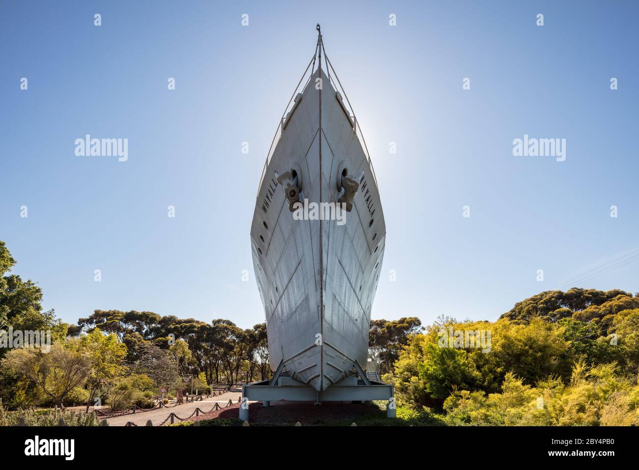 Whyalla Australia November 18th 2019 : HMAS Whyalla on display in ...