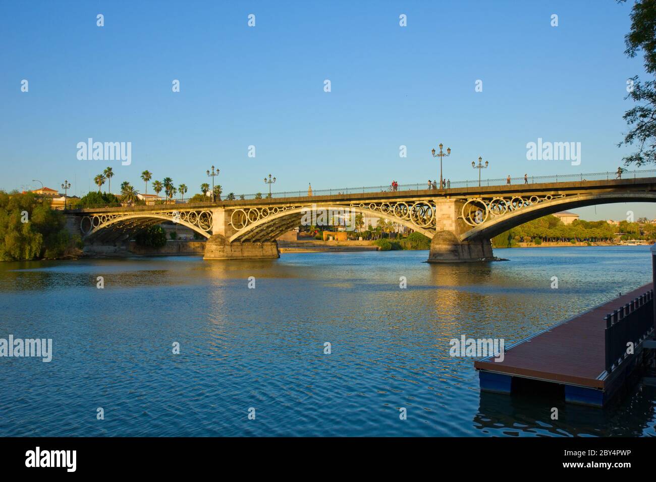 Seville triana bridge hi-res stock photography and images - Alamy