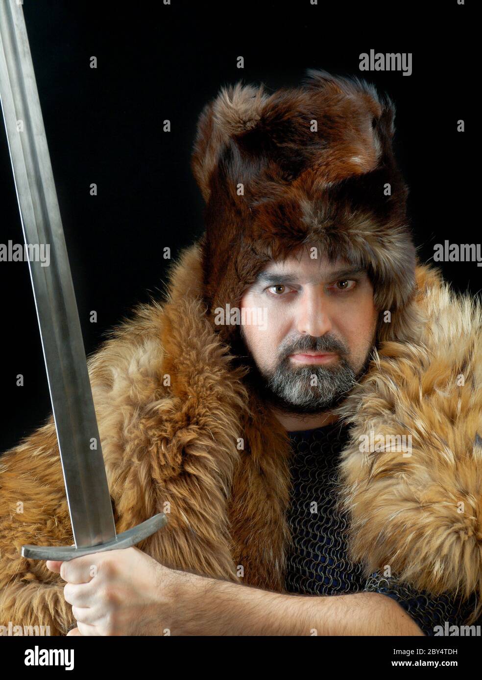 Cimmerian.barbarian Warrior Stock Photo - Alamy