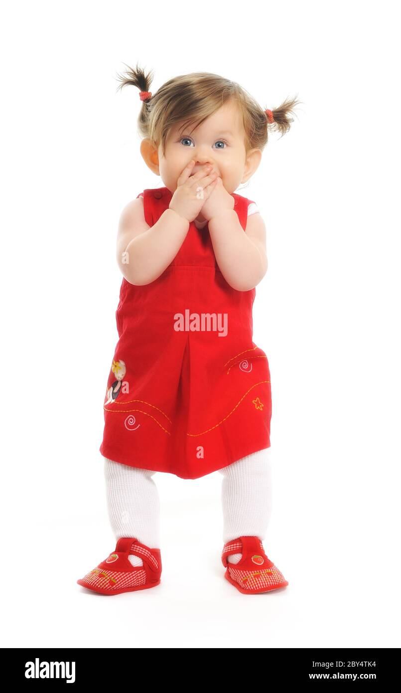 baby isolated one Stock Photo - Alamy