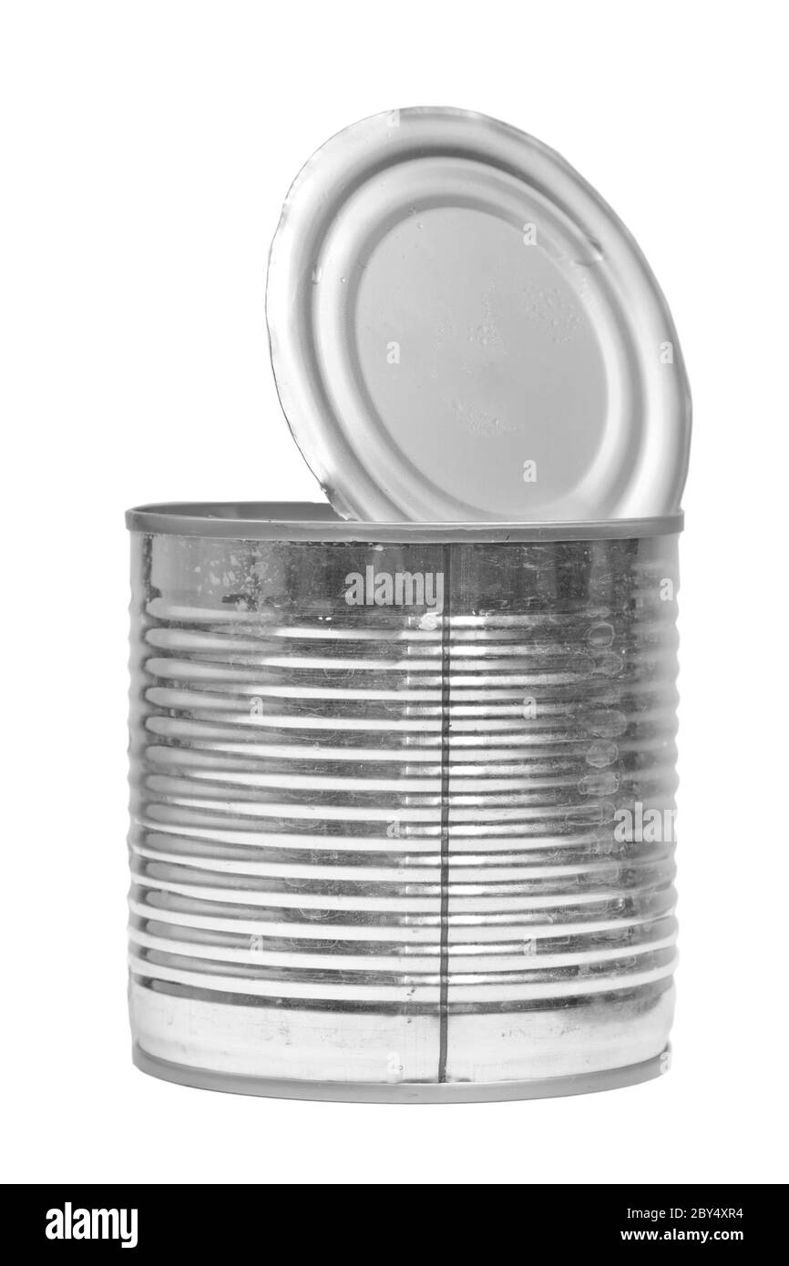 Open can isolated Stock Photo - Alamy