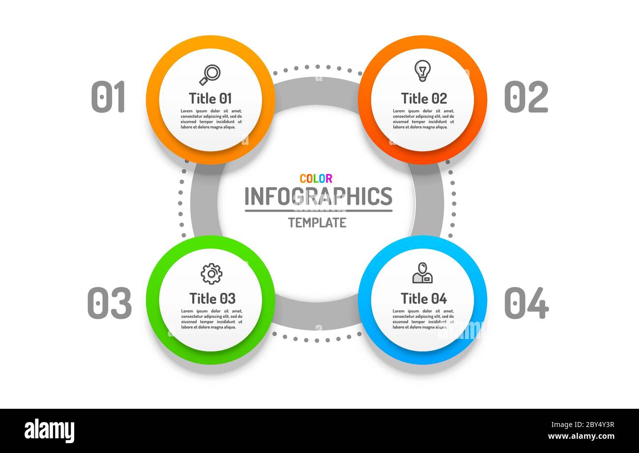 Infographics creative concept, business info templates option, data ...