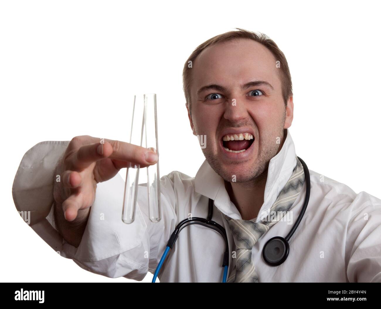 Mad Doctor Syringe High Resolution Stock Photography and Images - Alamy
