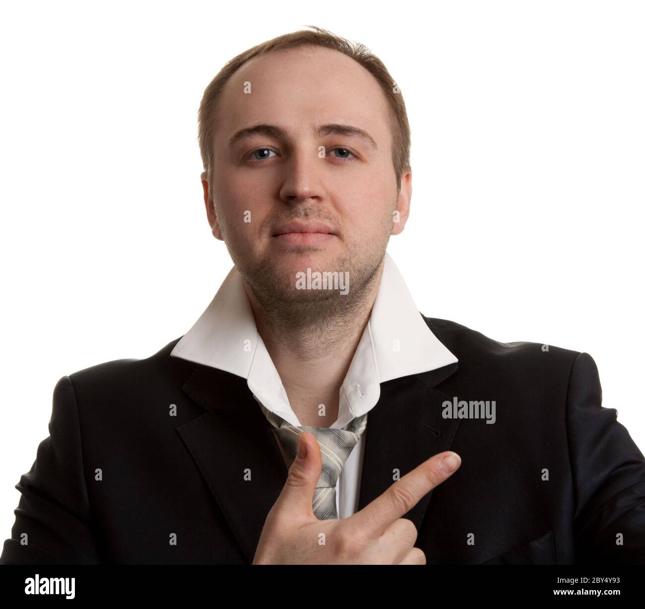 Disheveled businessman hi-res stock photography and images - Alamy