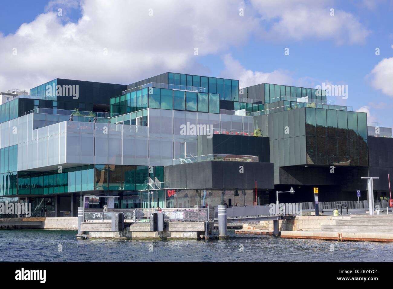 The Danish Architecture Center Building In The Inner Harbour Copenhagen ...