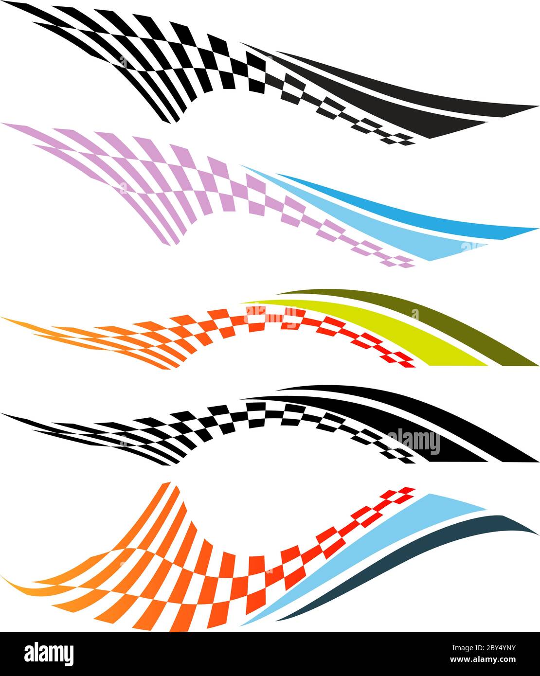 Vehicle Graphics, Stripe : Vinyl Ready Vector Art Stock Vector Image ...