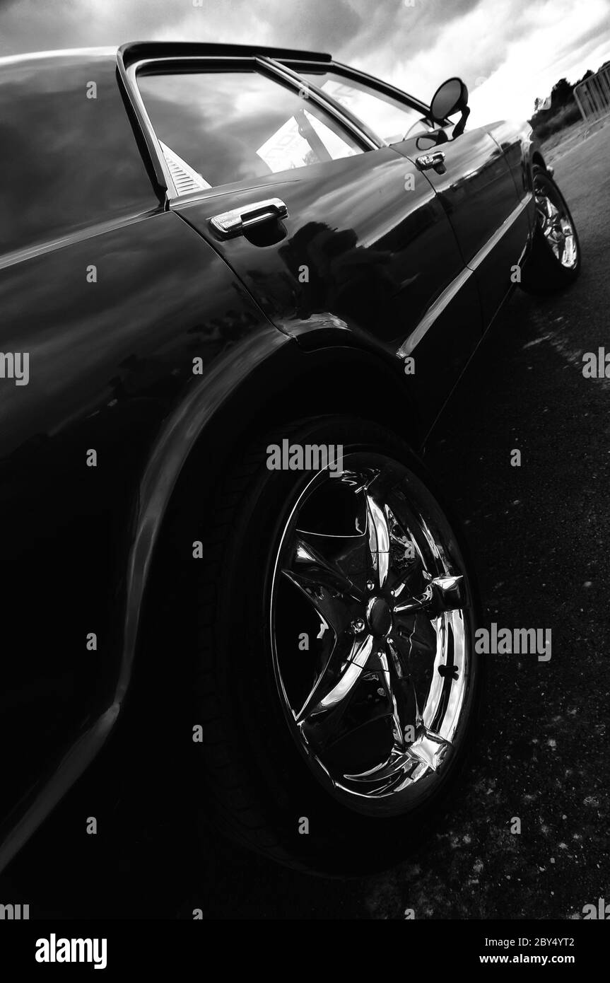 racing sport car wheel Stock Photo - Alamy