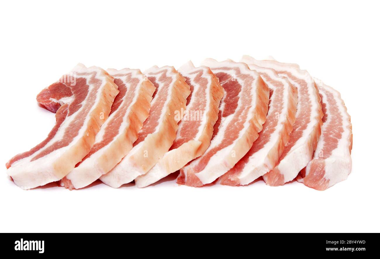 Chunks of raw meat Stock Photo - Alamy