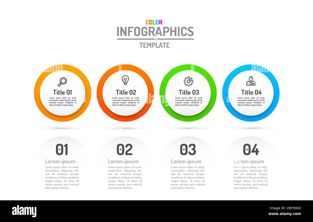Infographics creative concept, business info templates option, data ...