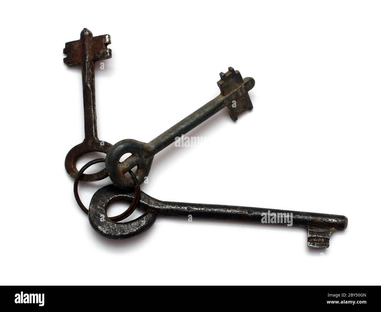 old rusty keys Stock Photo - Alamy
