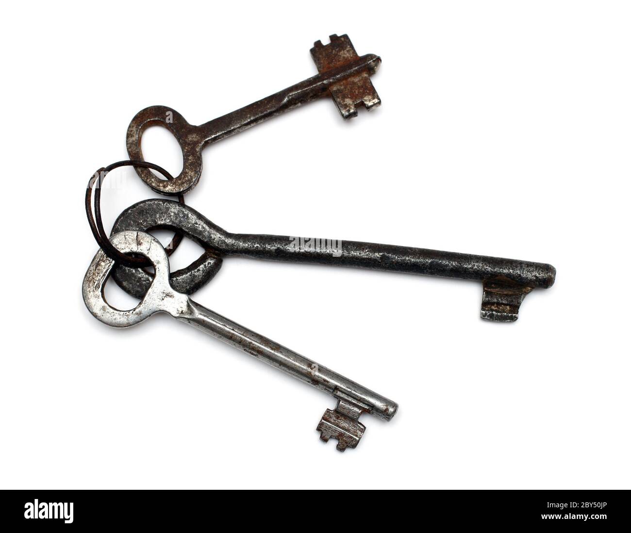 Old master key lock Cut Out Stock Images & Pictures - Alamy