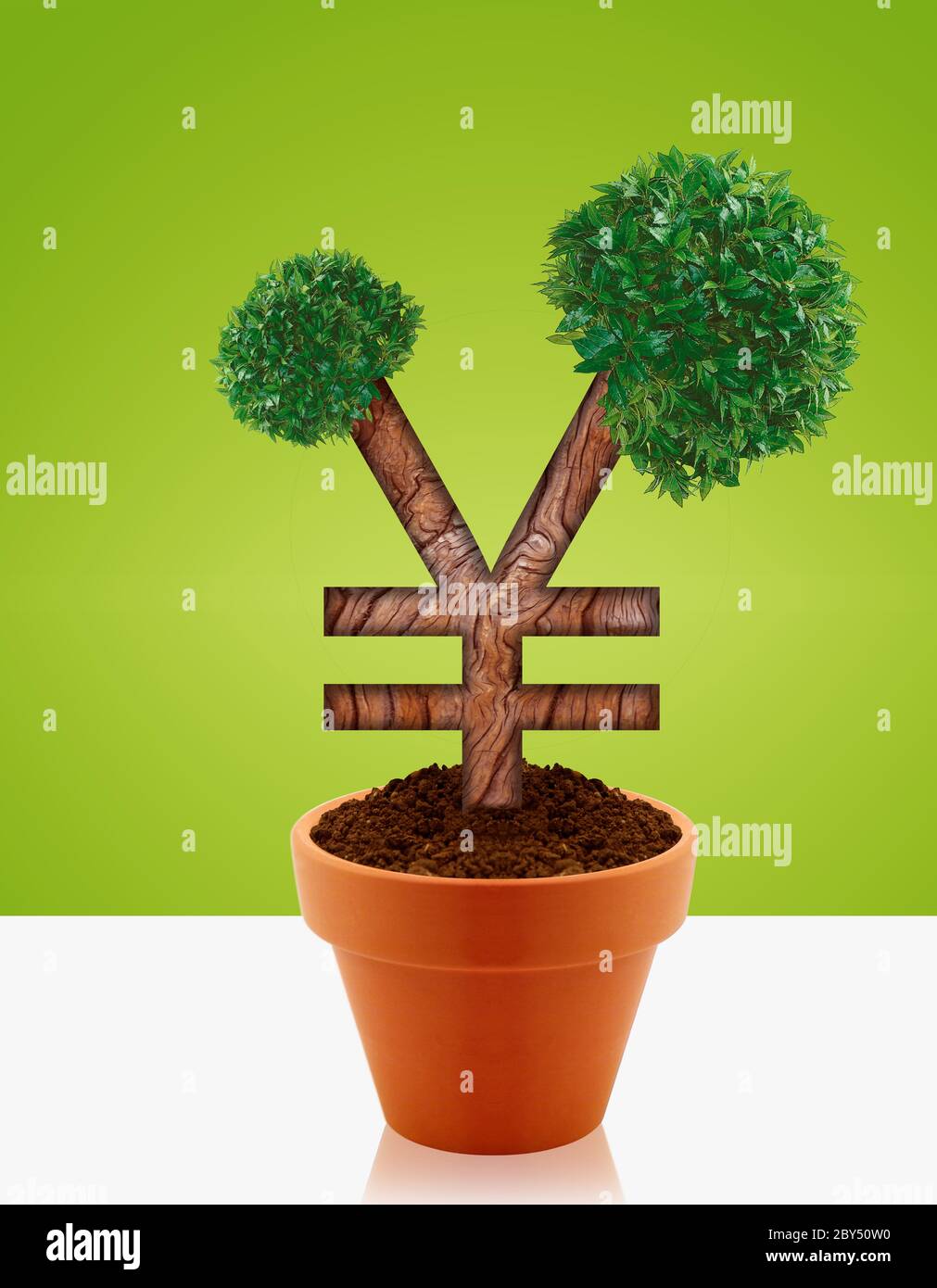 Money tree icon hi-res stock photography and images - Alamy