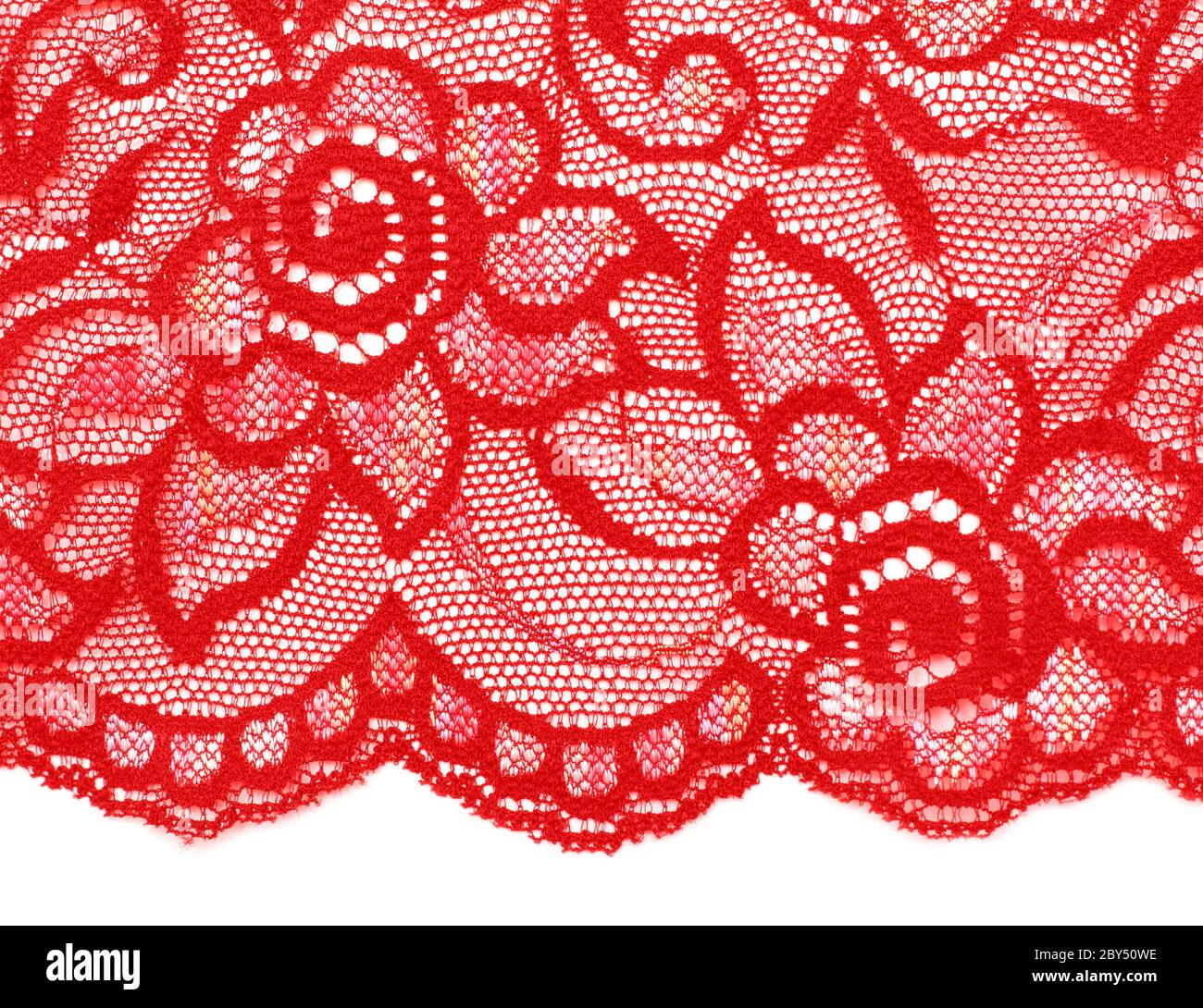 Decorative lace with pattern Stock Photo - Alamy