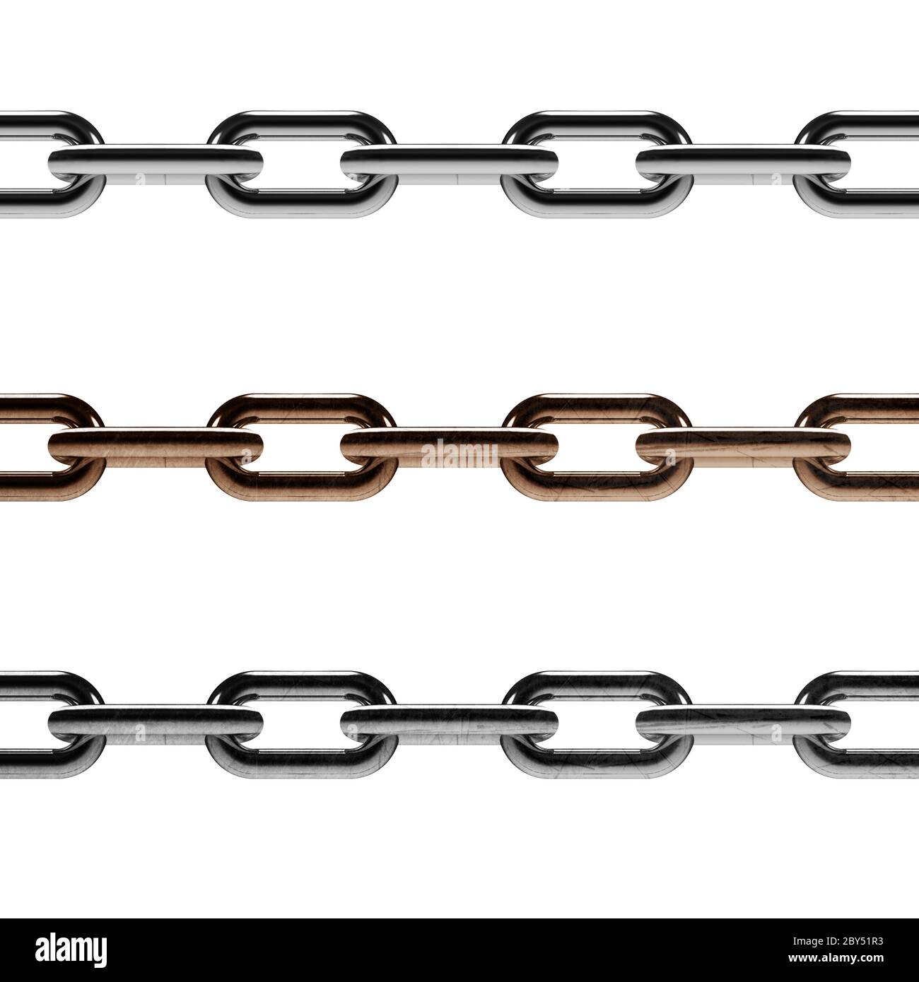 Chain link strength join Cut Out Stock Images & Pictures - Alamy