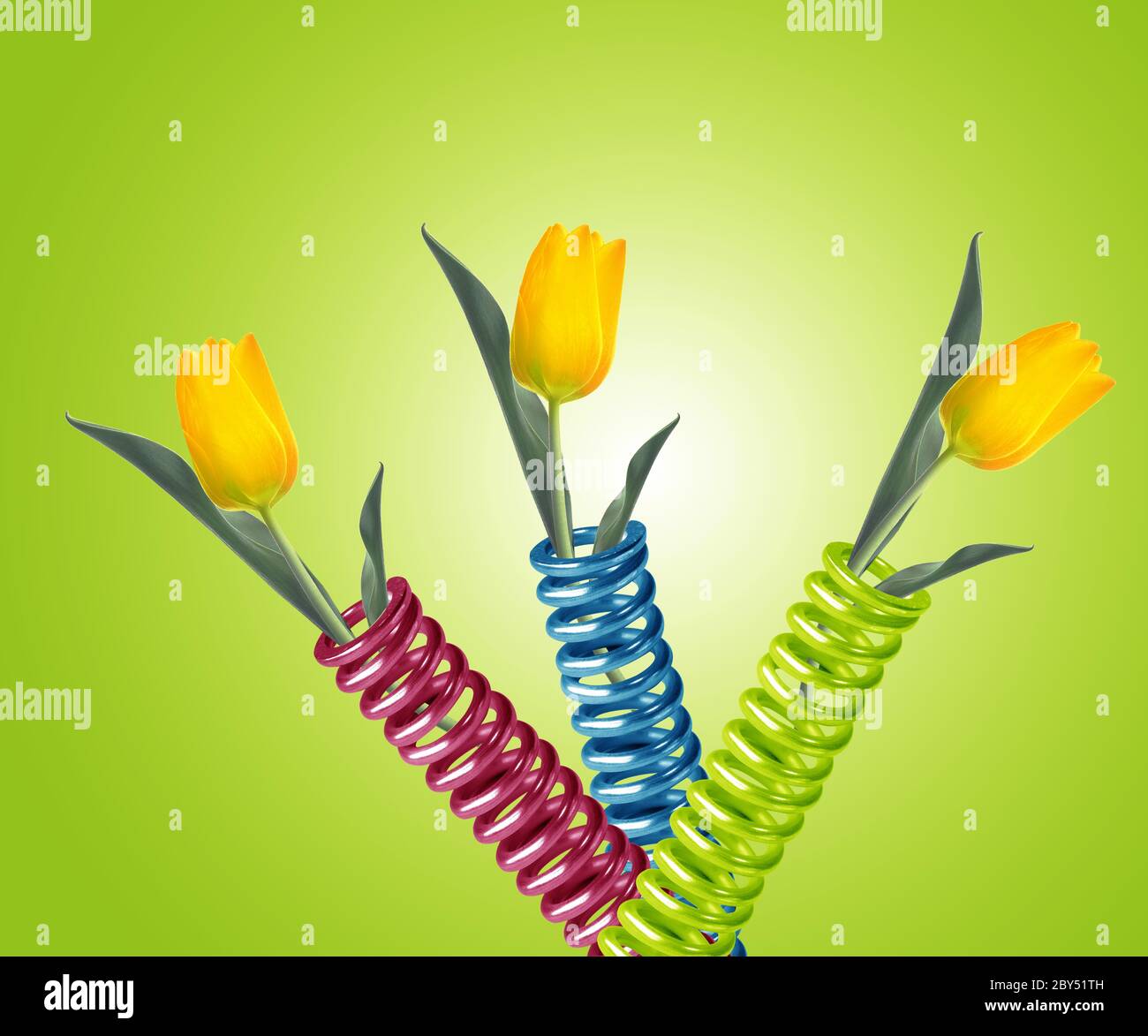 Damper spring hi-res stock photography and images - Alamy