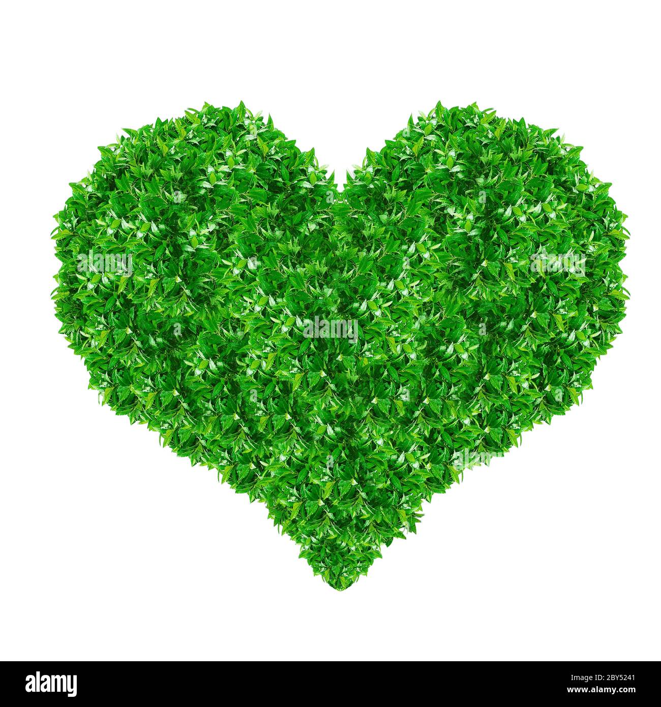 Green Heart Sign Stock Photo - Alamy