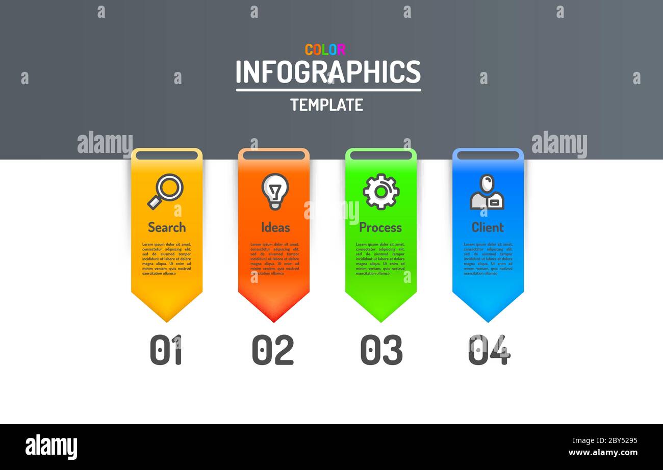 Infographics creative concept, business info templates option, data ...
