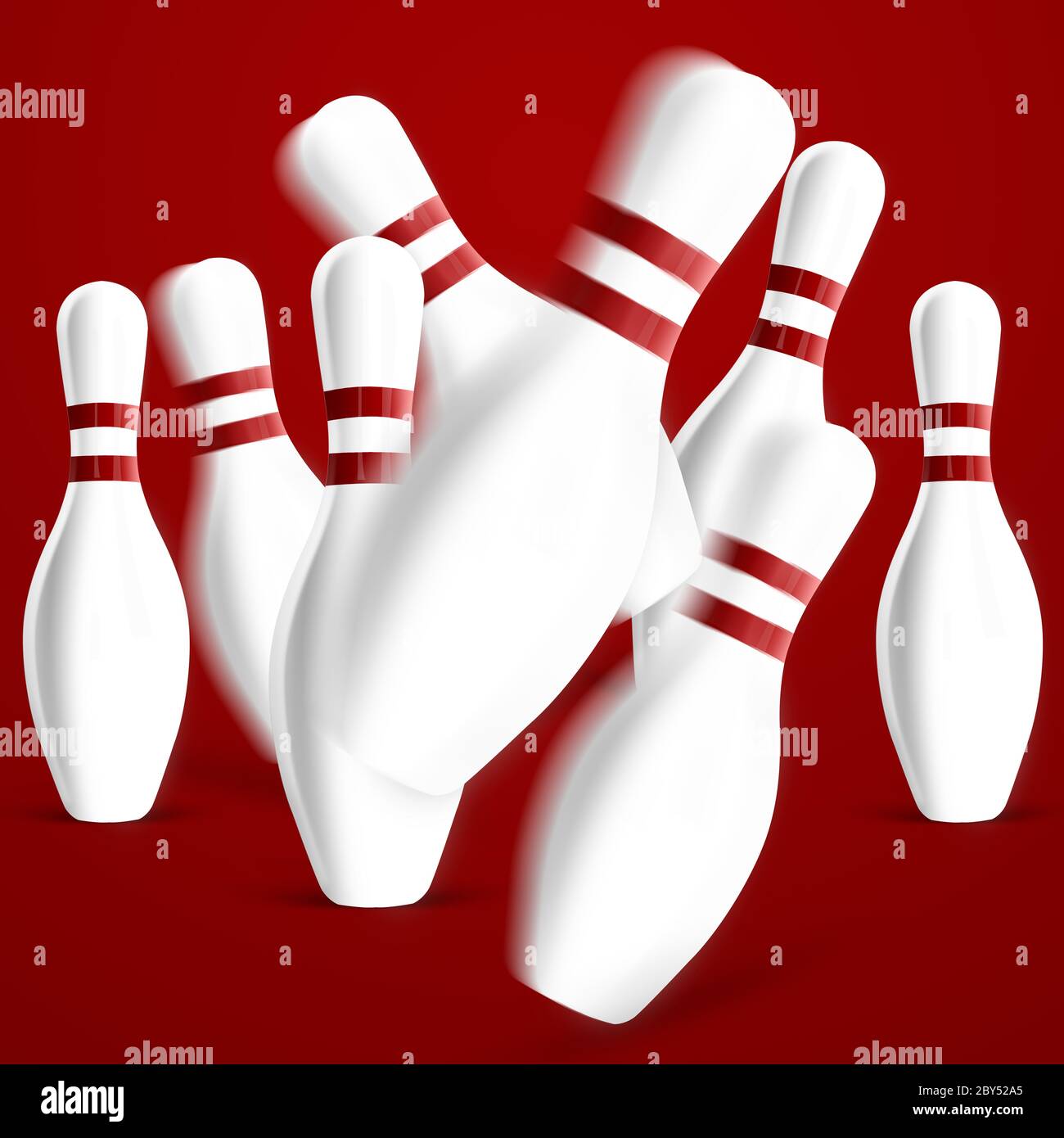 Bowling pins hi-res stock photography and images - Alamy