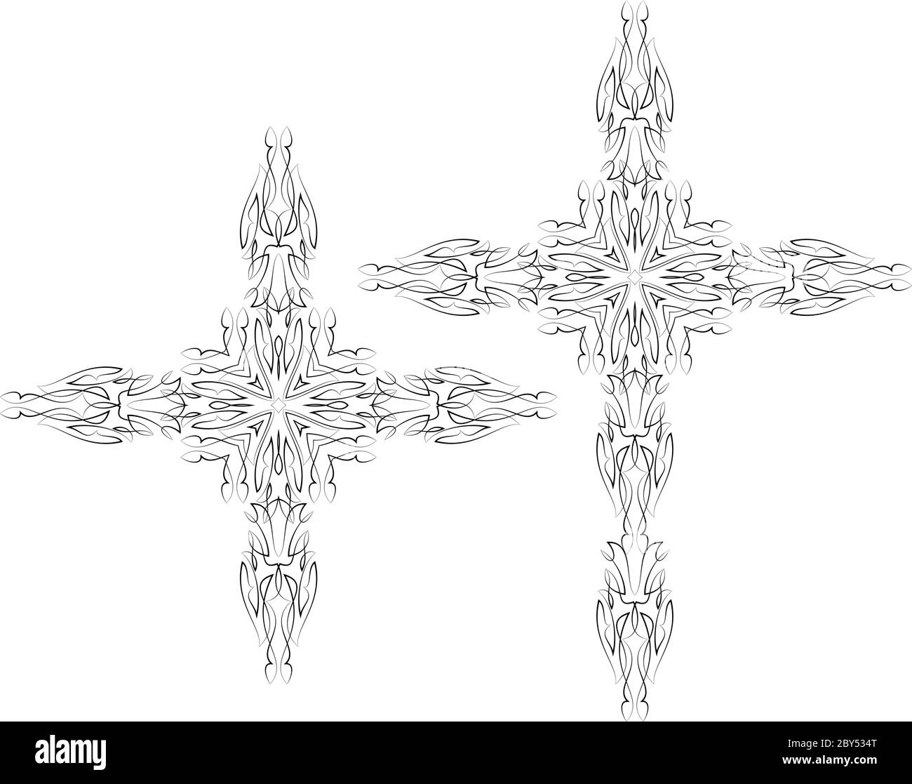 Christian Cross Design Vector Art Stock Vector Image & Art - Alamy