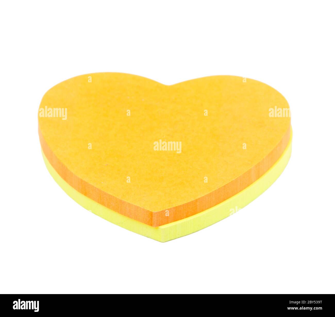 Blank orange paper sticker Cut Out Stock Images & Pictures - Alamy