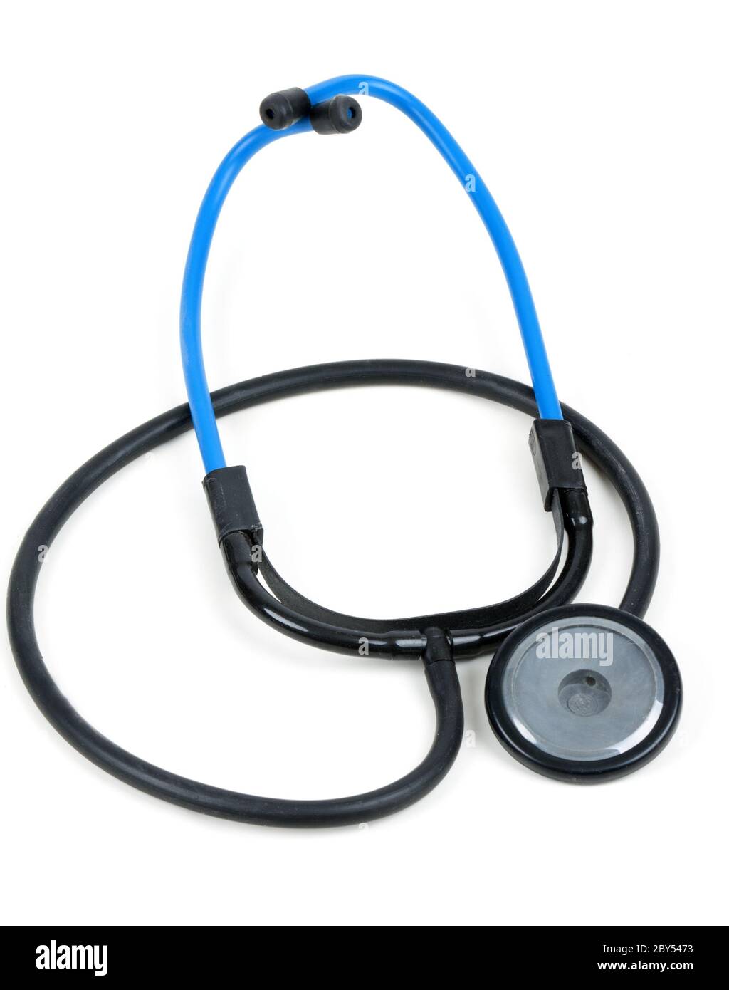 blue plastic medical stethoscope Stock Photo - Alamy