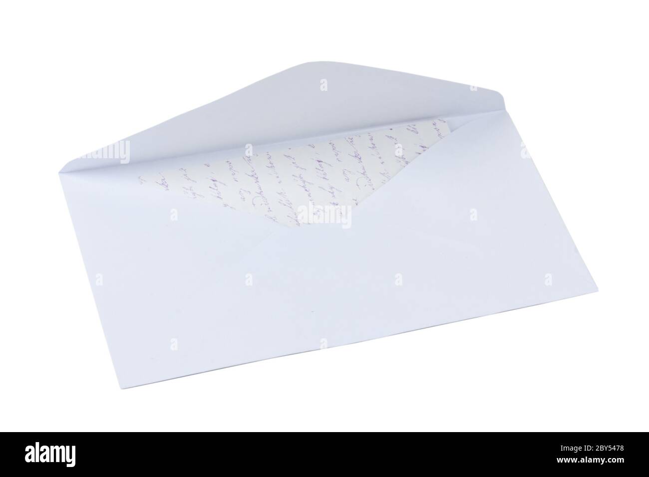 Open envelopes hi-res stock photography and images - Alamy