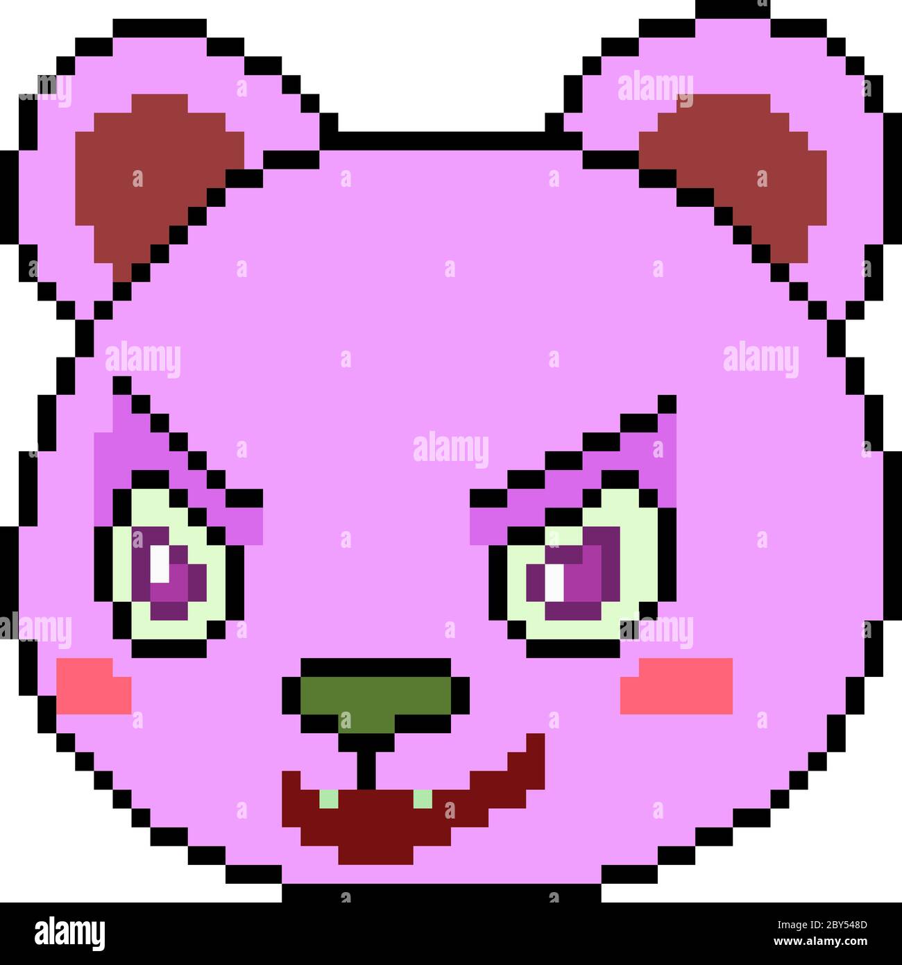 Bear pixel art hi-res stock photography and images - Alamy