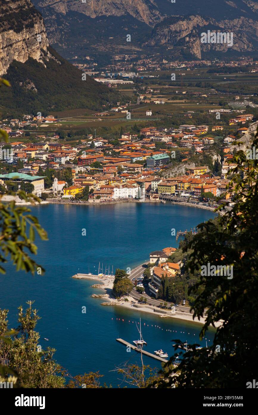 The north shore of Lake Garda: Riva, Arco, Torbole Stock Photo - Alamy