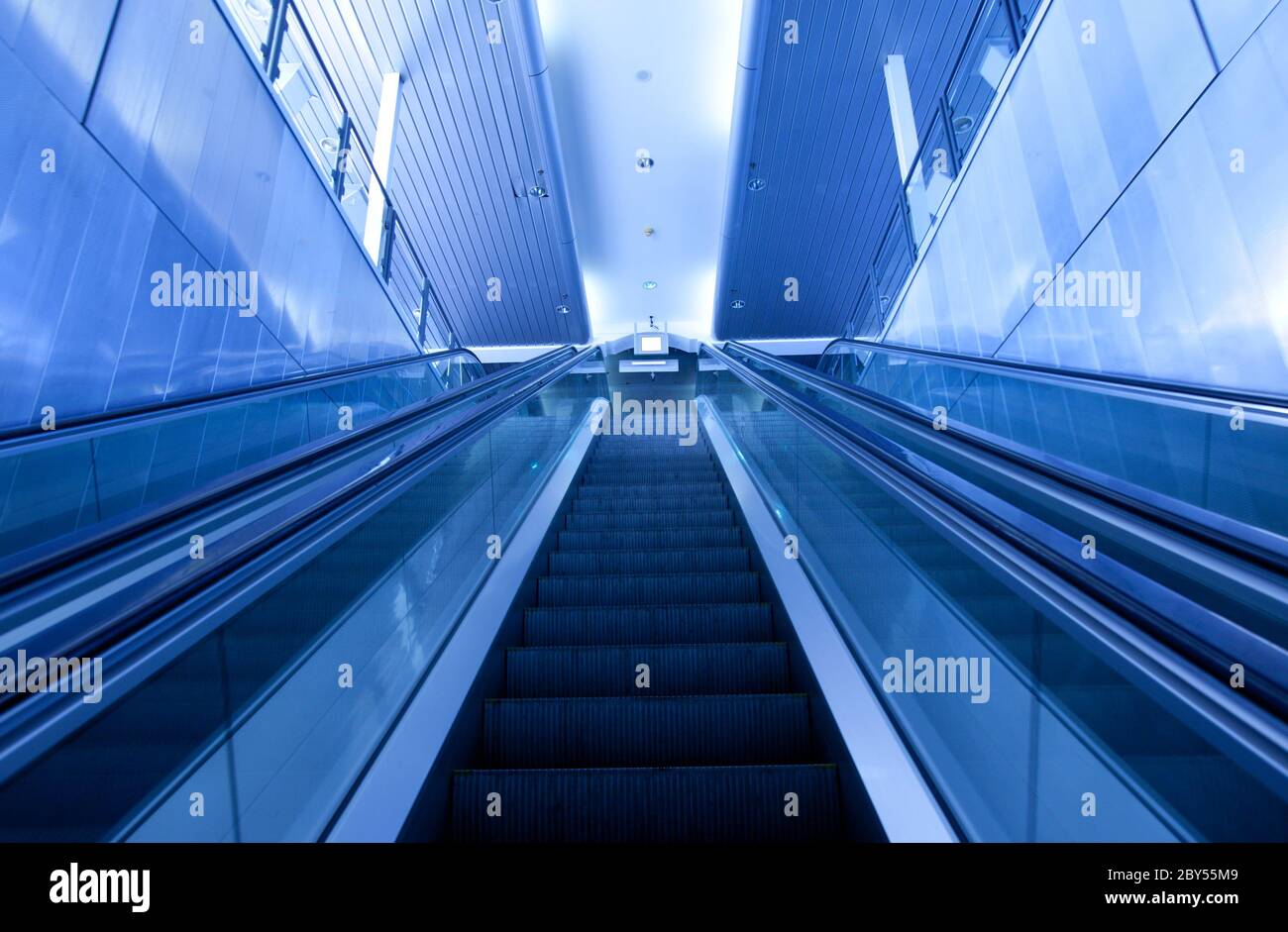 Passengers climb stairs hi-res stock photography and images - Alamy