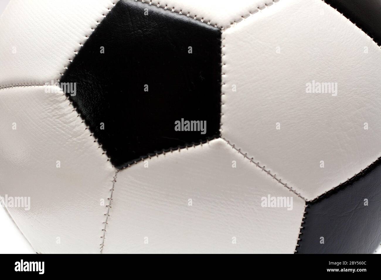 fragment of football soccer ball Stock Photo - Alamy