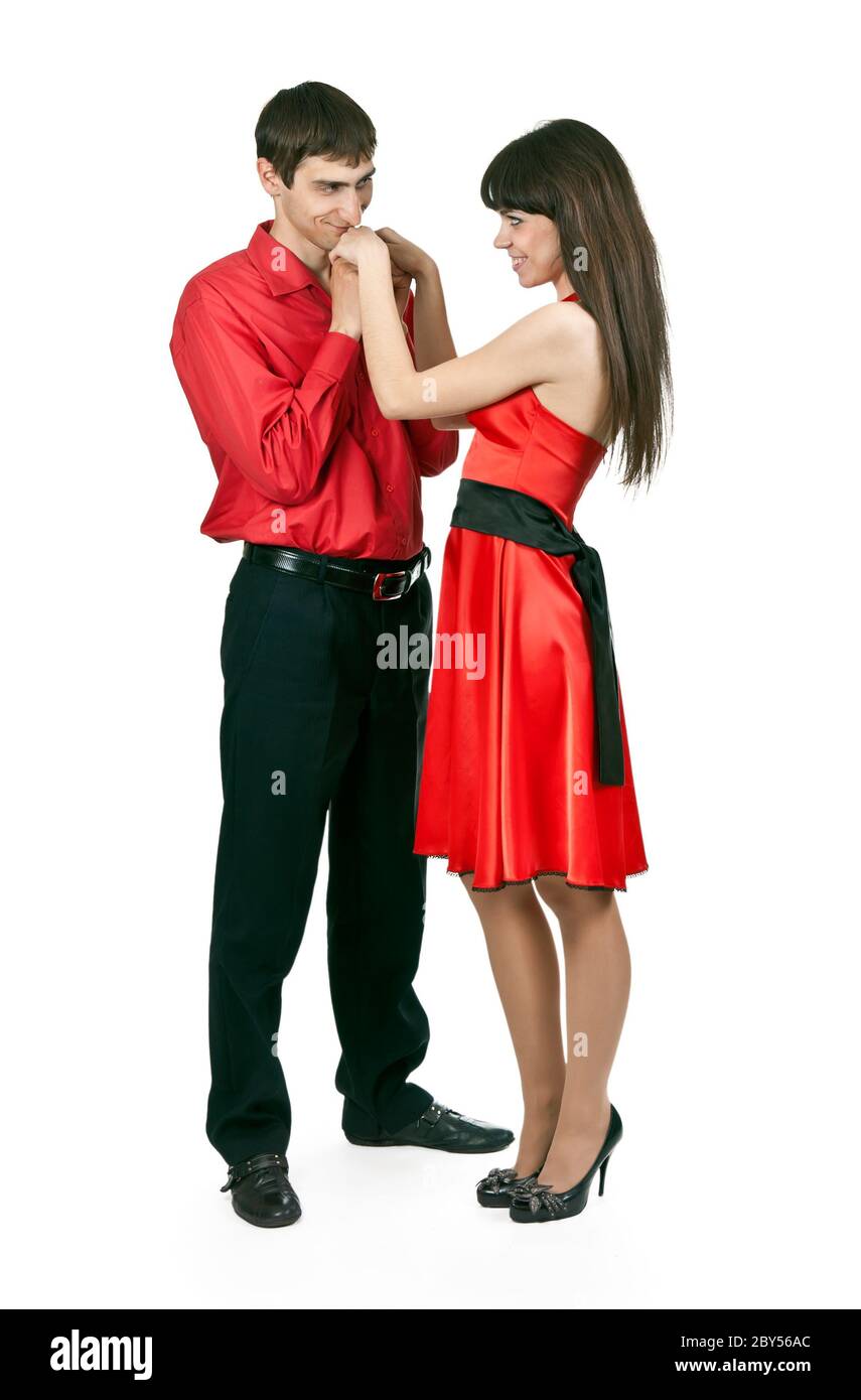 Love Sensuality Man Woman Kissing Cut Out Stock Images And Pictures Alamy