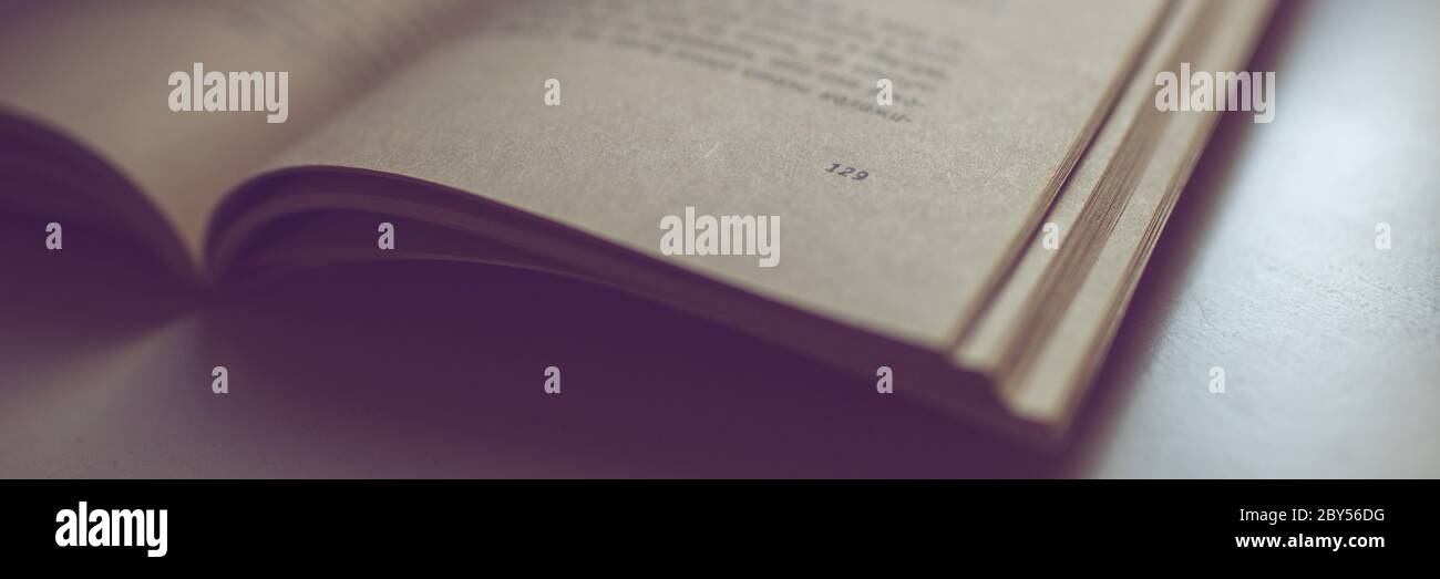 Open Book Side View High Resolution Stock Photography and Images - Alamy