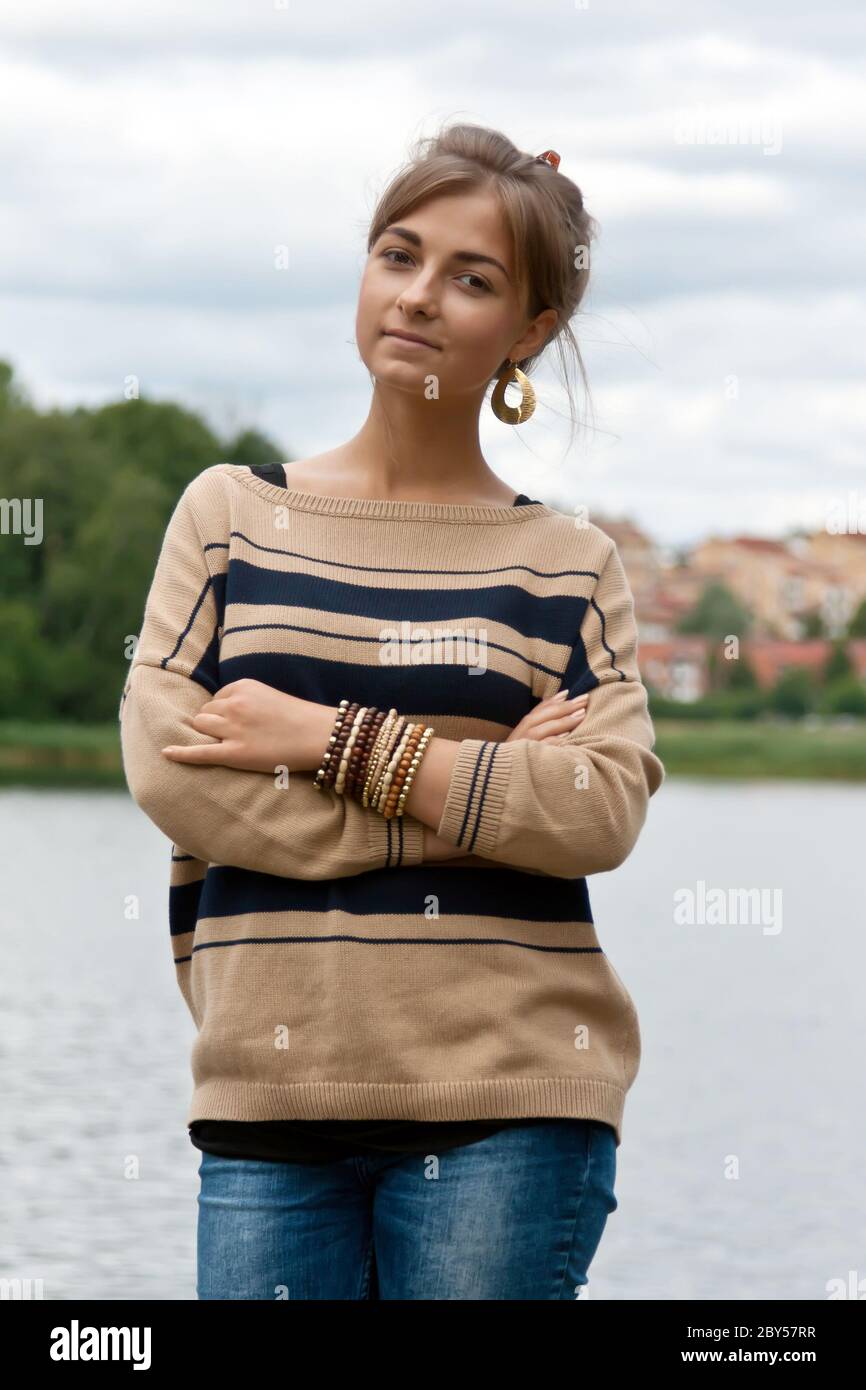 portrait of a girl Stock Photo - Alamy