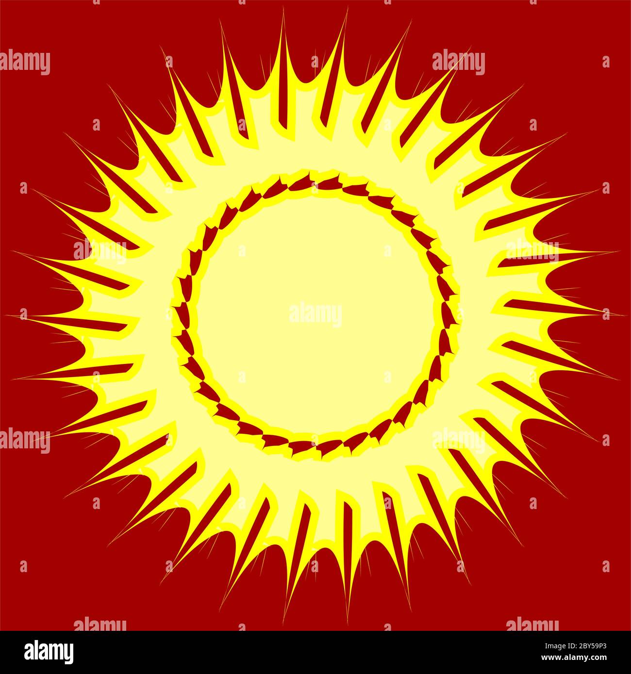 Sun Burst Design Vector Art Stock Vector Image & Art - Alamy