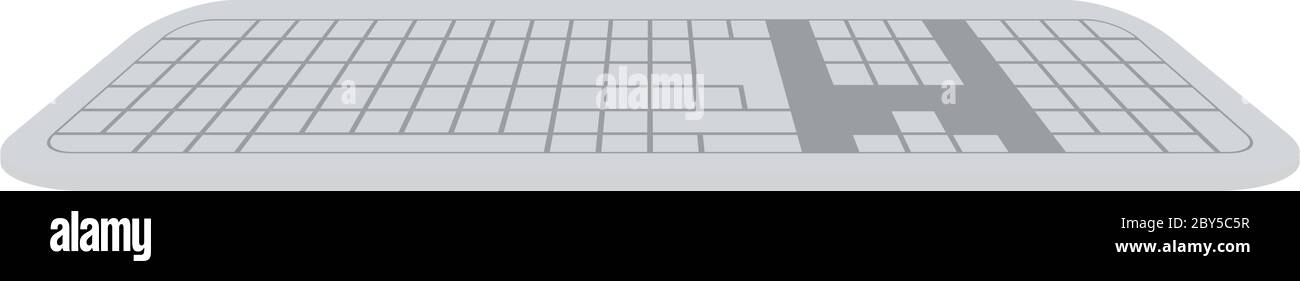 computer keyboard hardware isolated icon vector illustration design ...